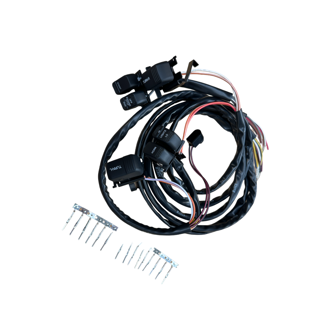 Handle bar Switches / wiring harness 60inch – LKtraz Motors
