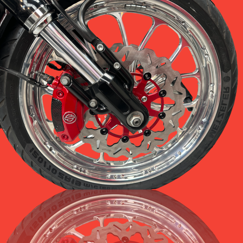 Red Floating Wave Disc Rotor 11.8inch Front – LKtraz Motors
