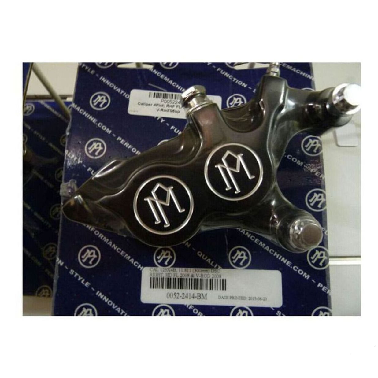 PM CALIPER 125X4B C/CT R 2008 FL/VROD 0052-2414-bm – LKtraz Motors