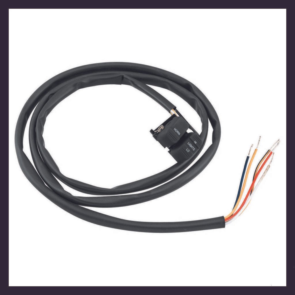 LATE STYLE HANDLEBAR SWITCHES DIMMER/HORN O.E.M. 71597-96 71682-06A ...