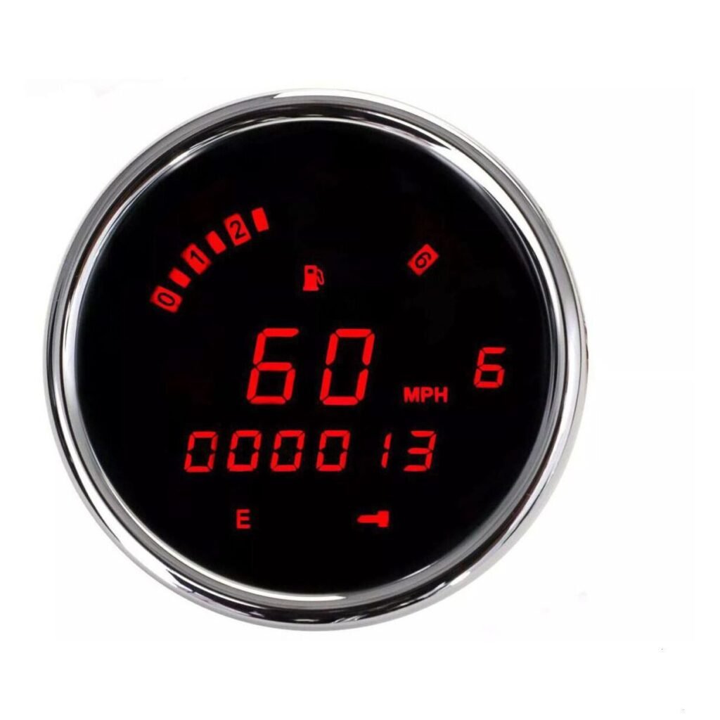 SPEEDO 3 3/8 KPH DAKOTA DIGITAL-RED LED mcl-3212-k-r – LKtraz Motors